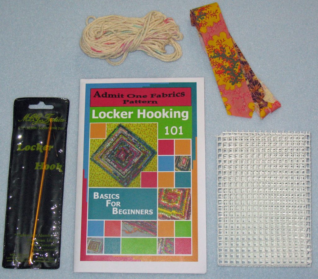 Locker Hooking Kits & Supplies - Admit One Fabrics